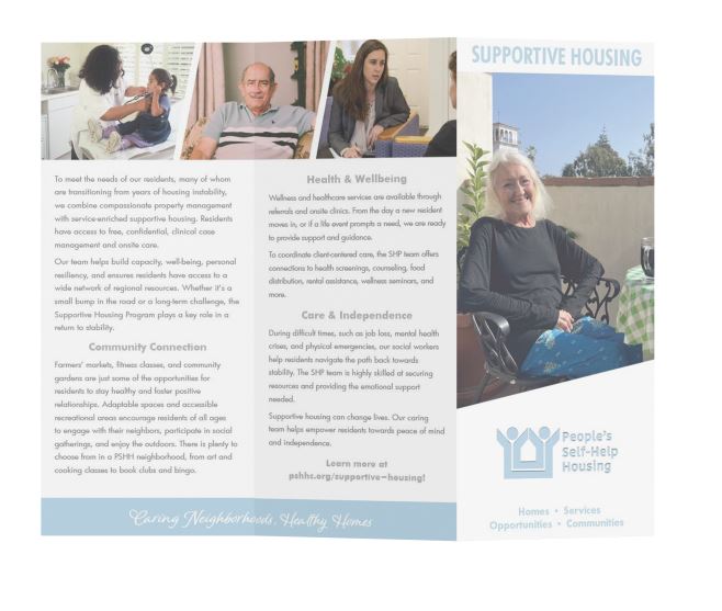 Supportive Housing - People's Self-Help Housing